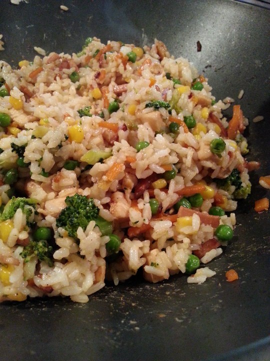 My sister’s fried rice – Miss Food Fairy