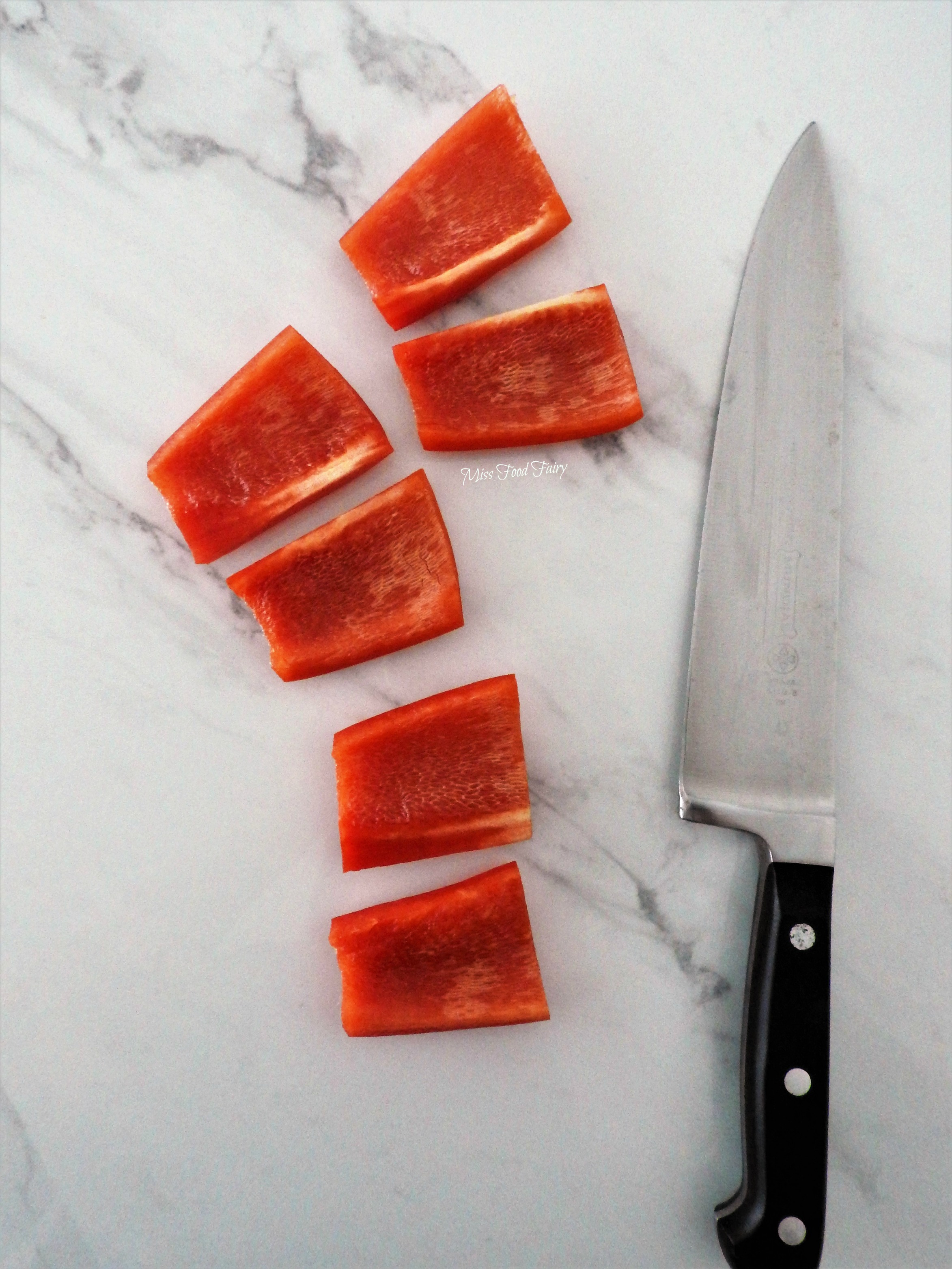 How to slice a capsicum – Miss Food Fairy