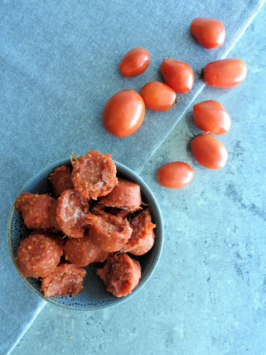 Tomato bombs – using the leftover pulp from passata making – Miss Food ...
